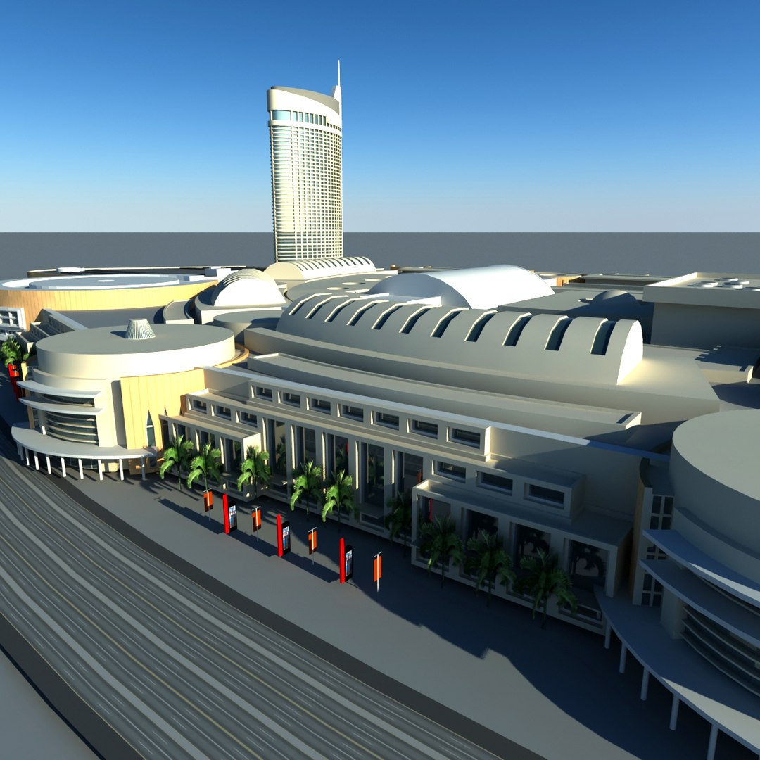 Dubai Mall 3d Model