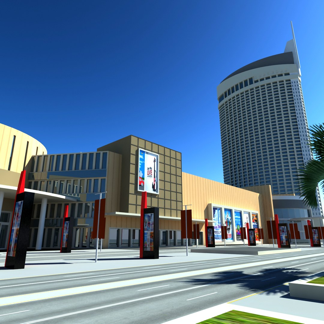 Dubai Mall 3d Model