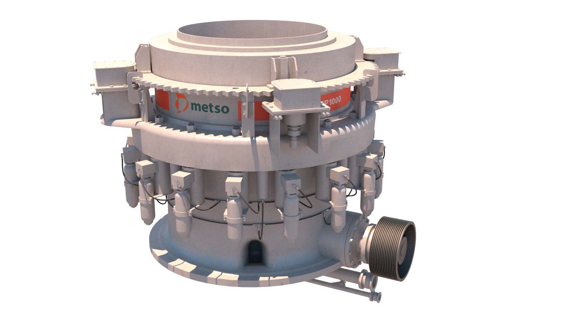 Coner Crusher MP1000 3D Model - TurboSquid 2004886