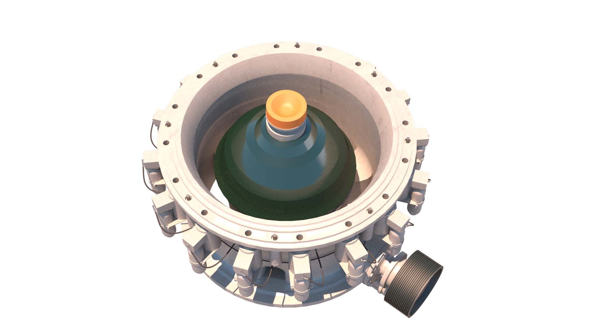 Coner Crusher MP1000 3D Model - TurboSquid 2004886