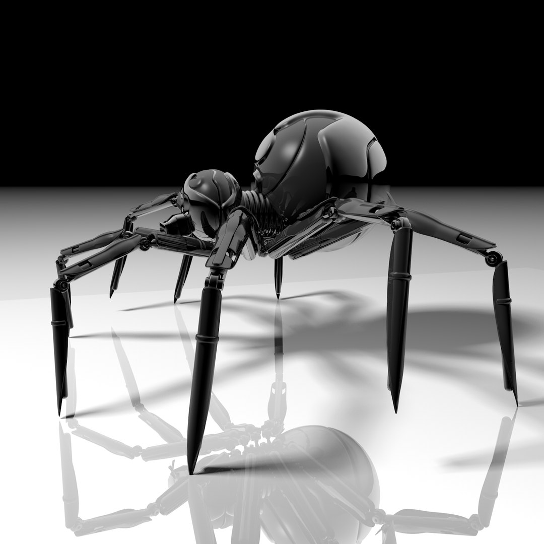 3d Model Spider H-light