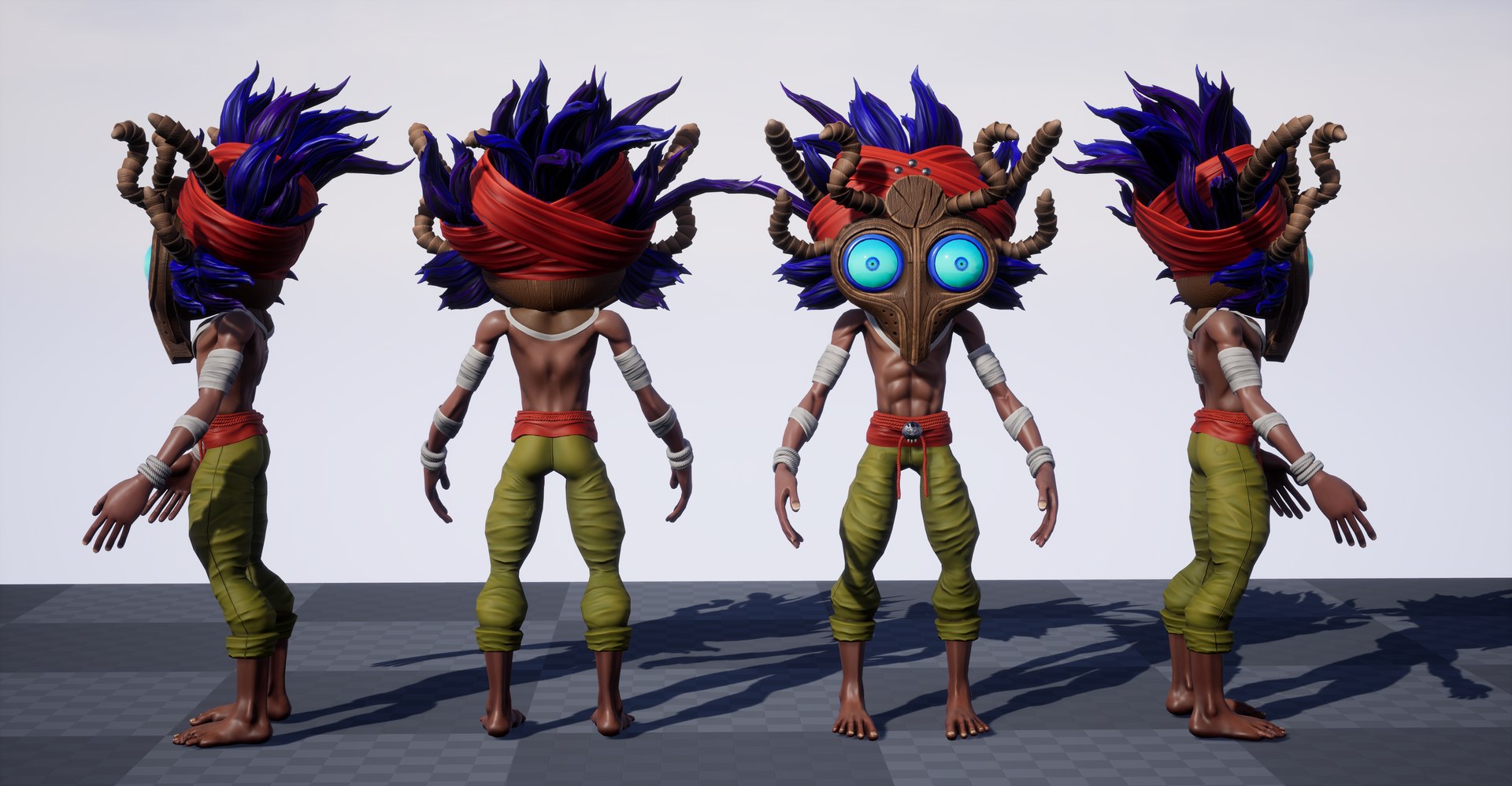3D Stylized Character Druid 2 - TurboSquid 2031191