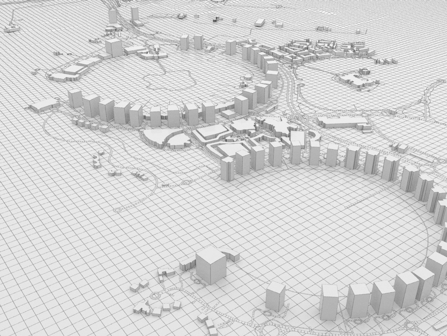 Doha City Qatar 3D Model - TurboSquid 1654618