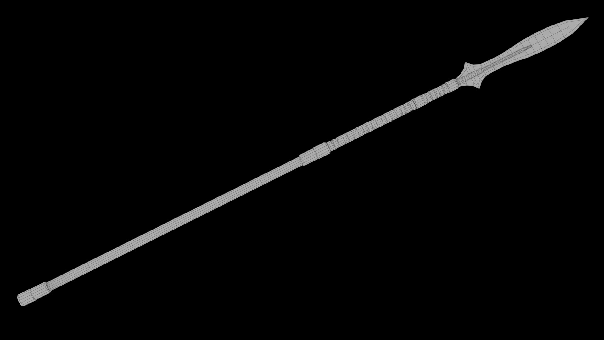 Polearm 3D Model - TurboSquid 1773805