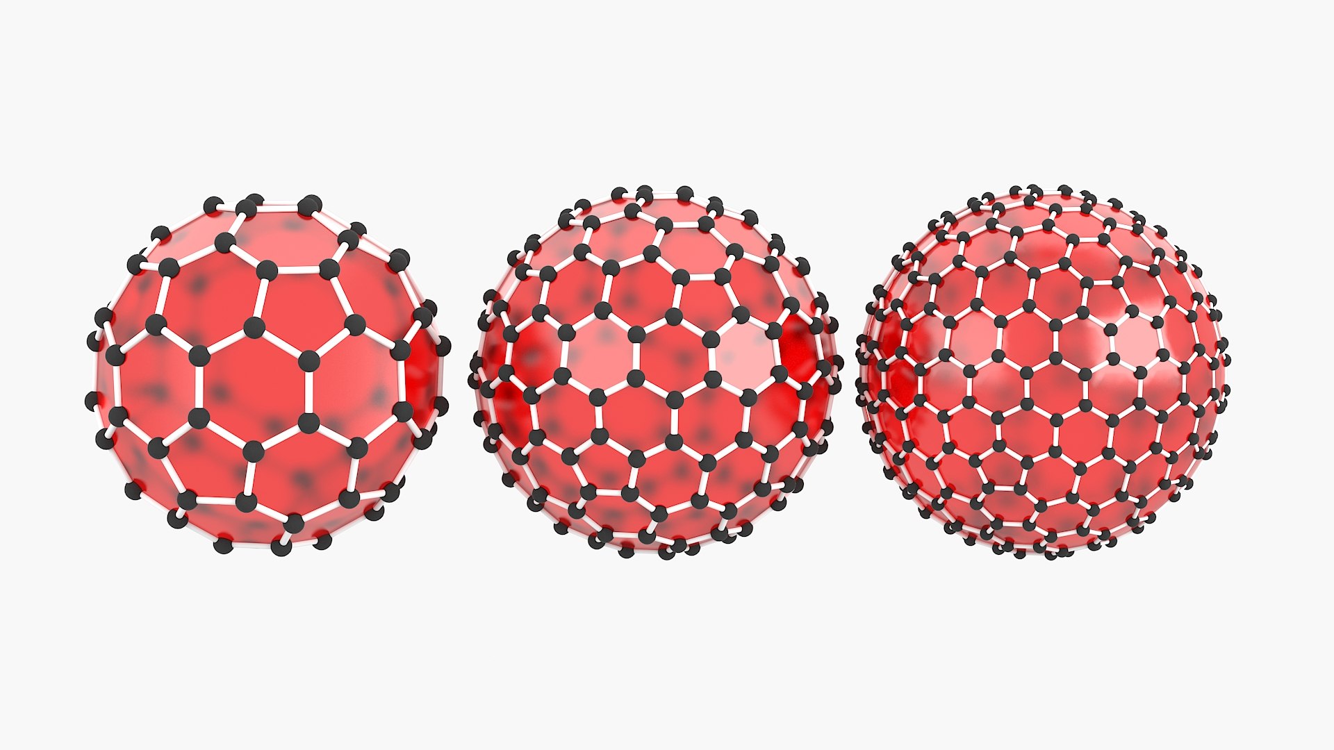 3D Buckyballs Model - TurboSquid 1258204