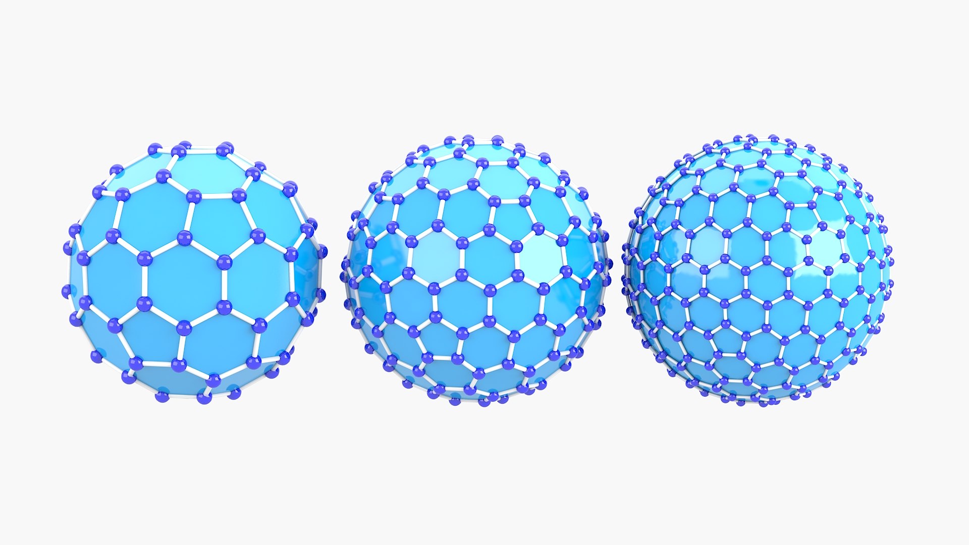 3D Buckyballs Model - TurboSquid 1258204