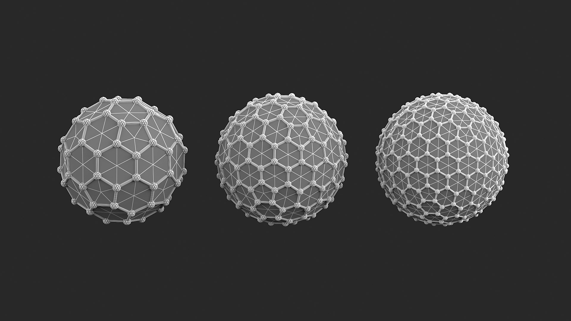 3D Buckyballs Model - TurboSquid 1258204