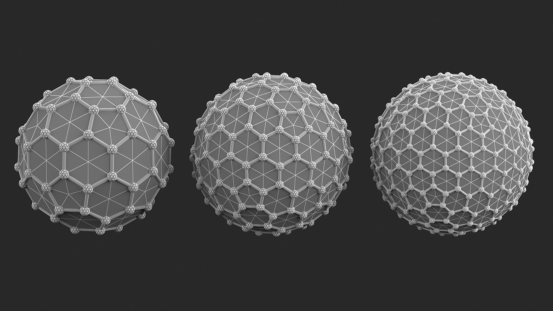 3D Buckyballs Model - TurboSquid 1258204