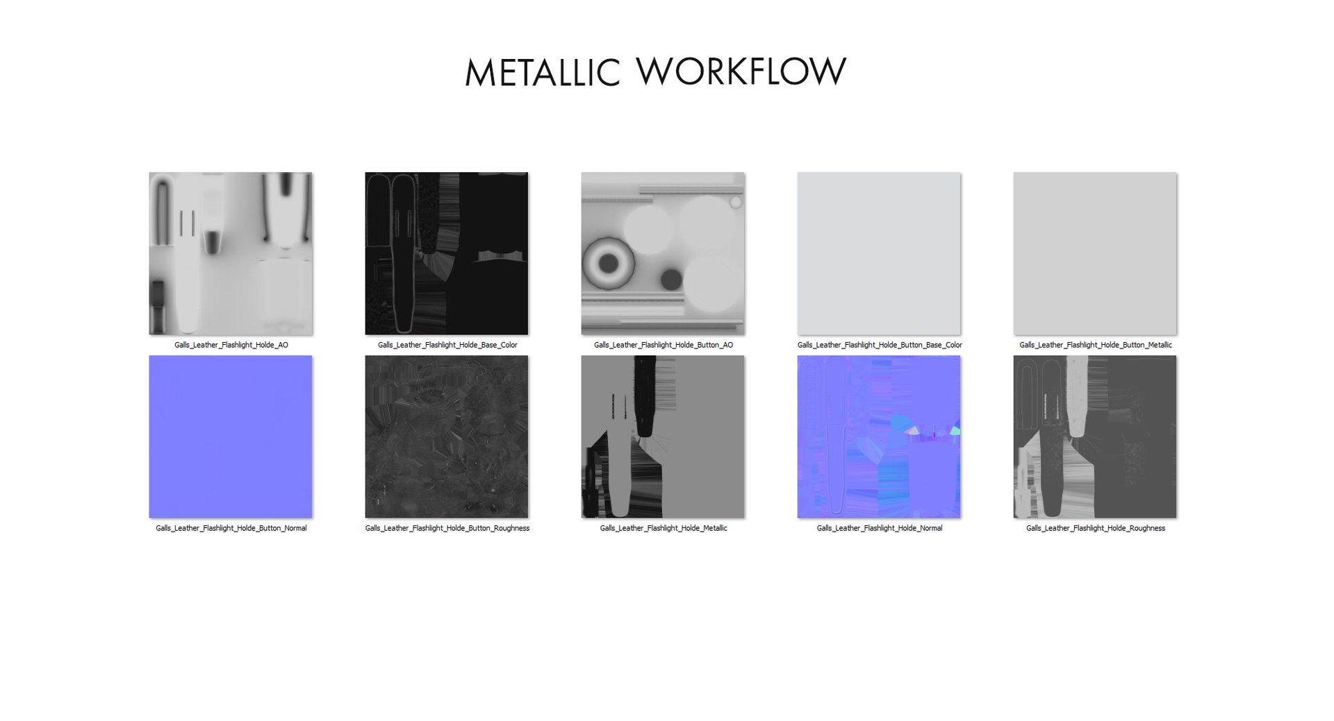 Galls leather flashlight holder model - TurboSquid 1371876