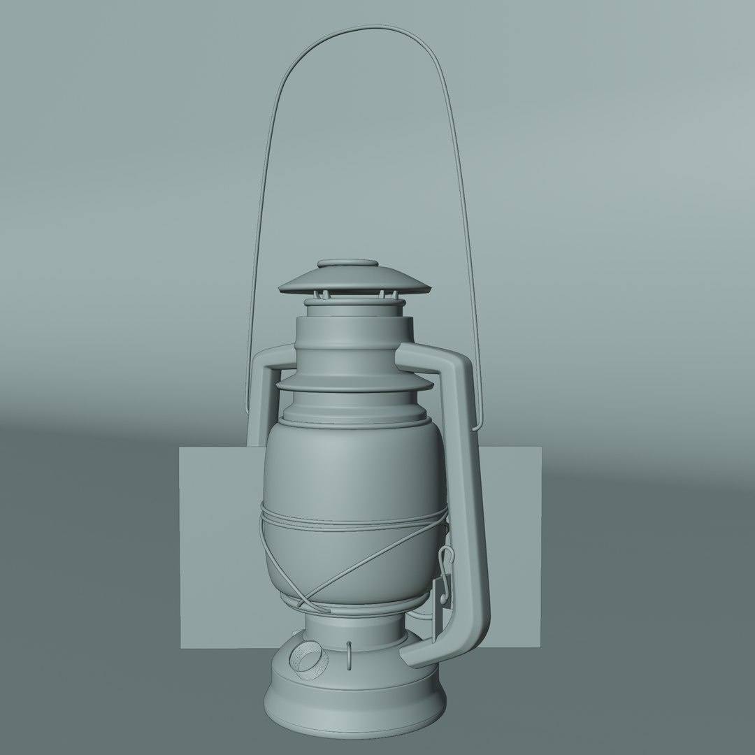 3D Ancient Lamp Model - TurboSquid 2114780