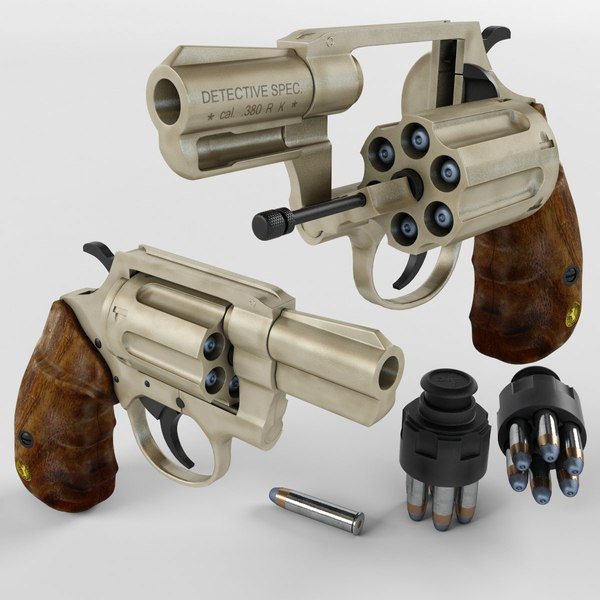 colt detective special 3d model