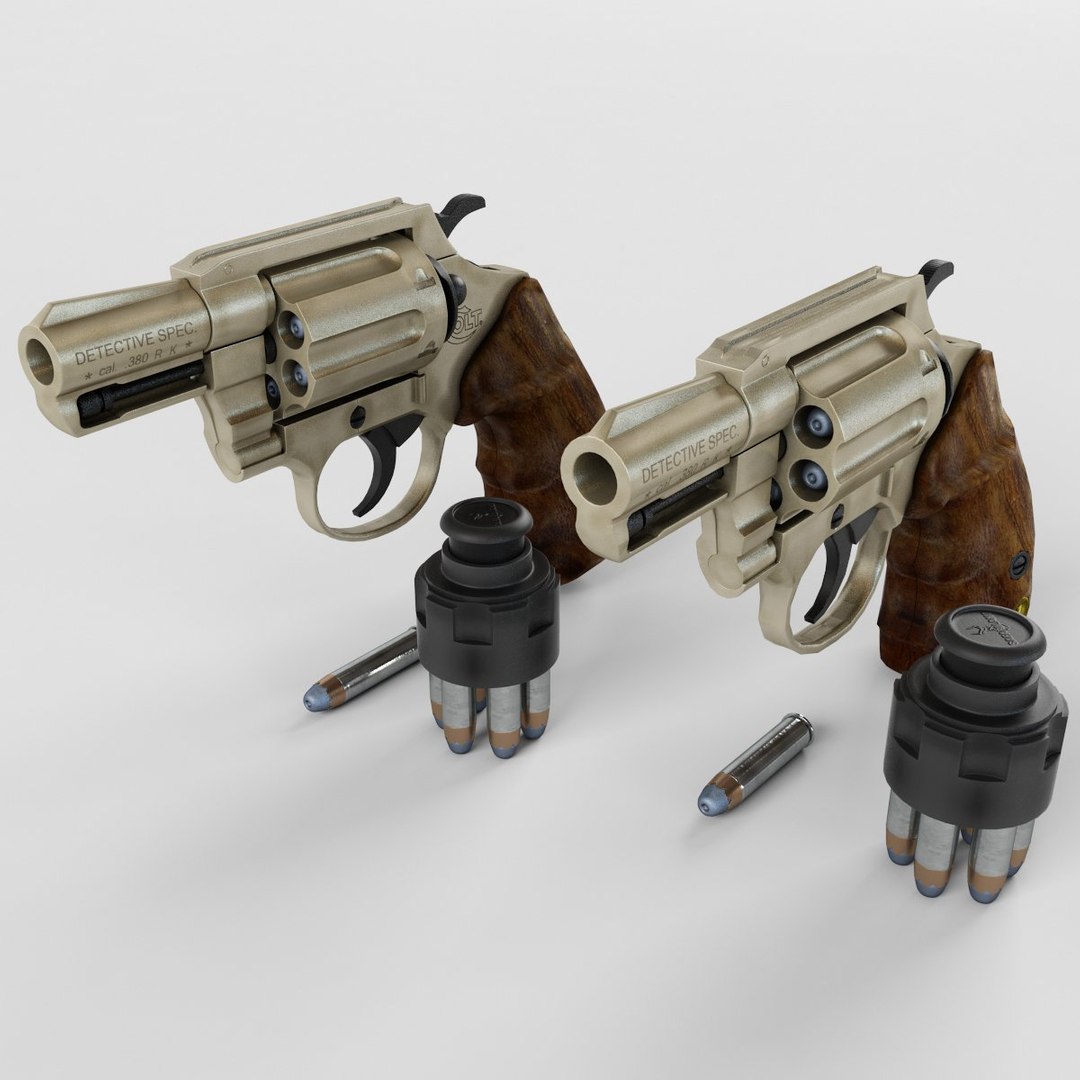 Colt Detective Special 3d Model