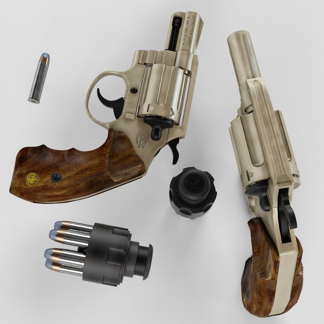 Colt Detective Special 3d Model