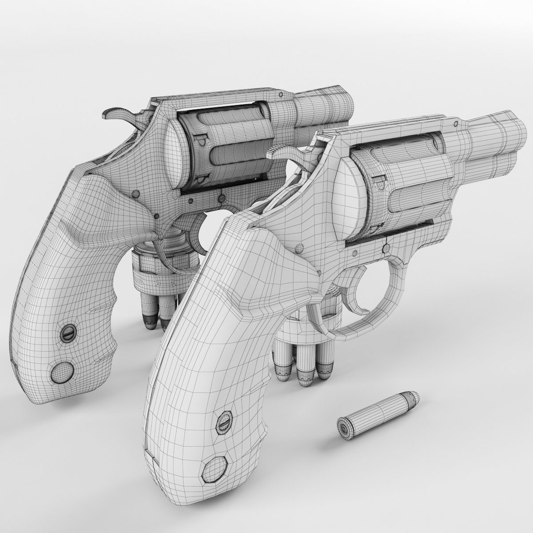 Colt Detective Special 3d Model