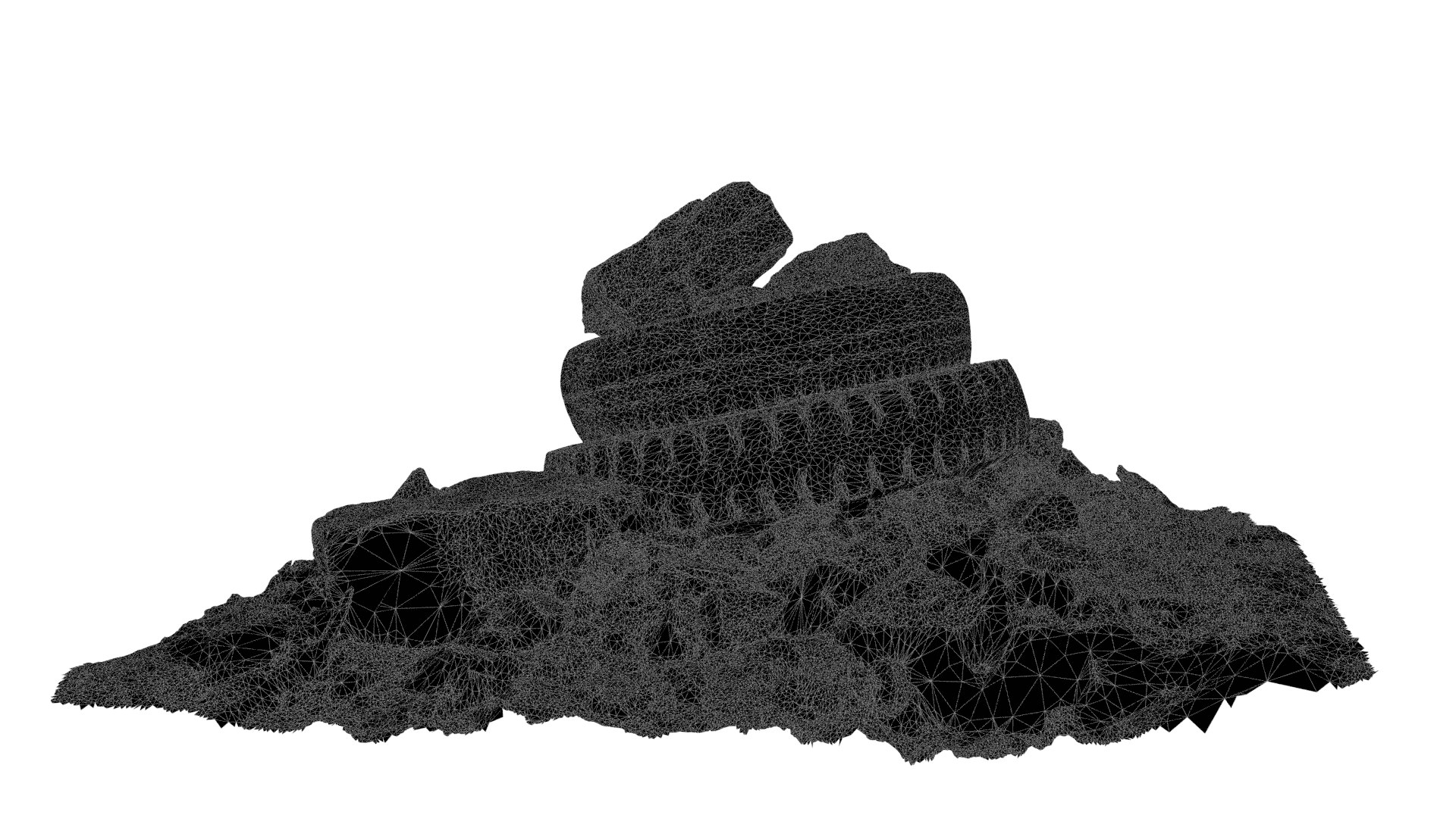 3D Tire Stone Model - TurboSquid 2152502