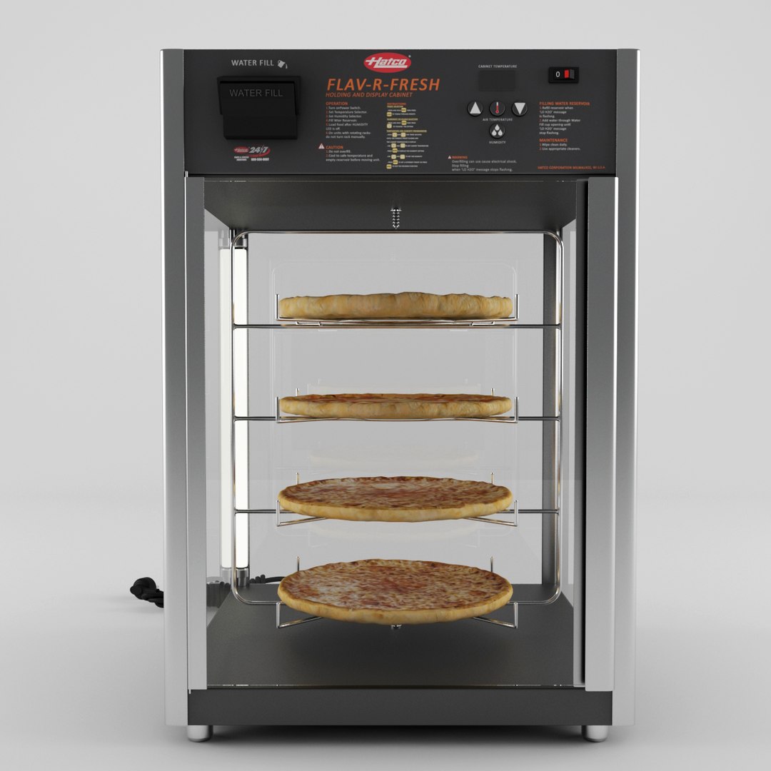 3d pizza warmers model