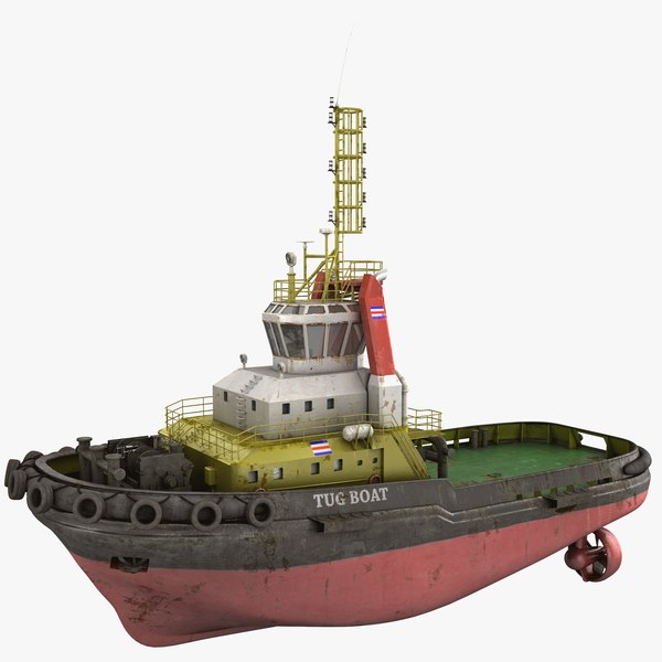 Tugboat 3D Models for Download | TurboSquid