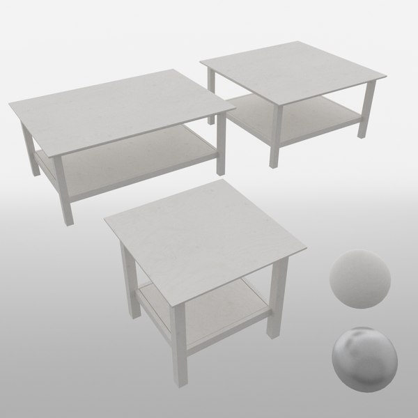 3d ikea hemnes tables