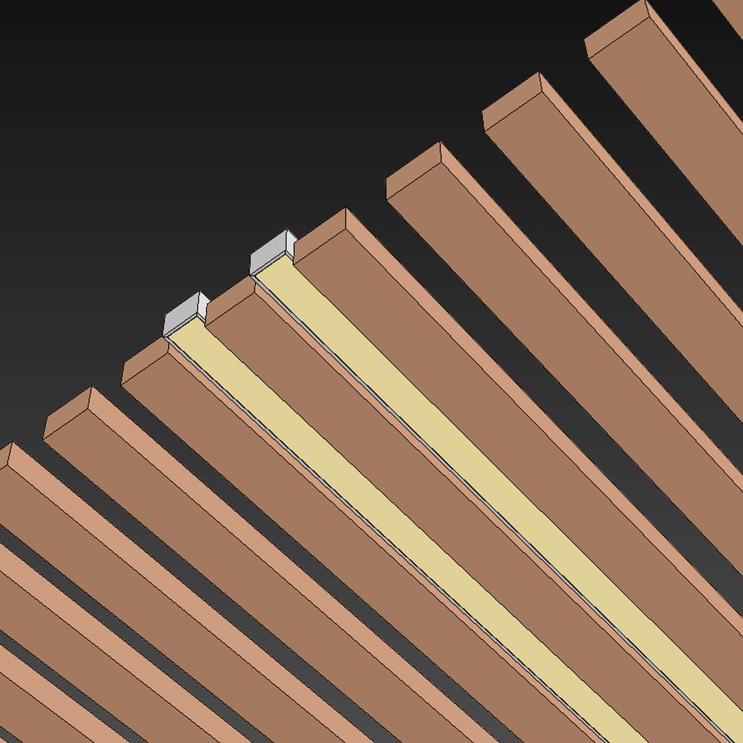 Wooden Ceiling 3D - TurboSquid 1371436