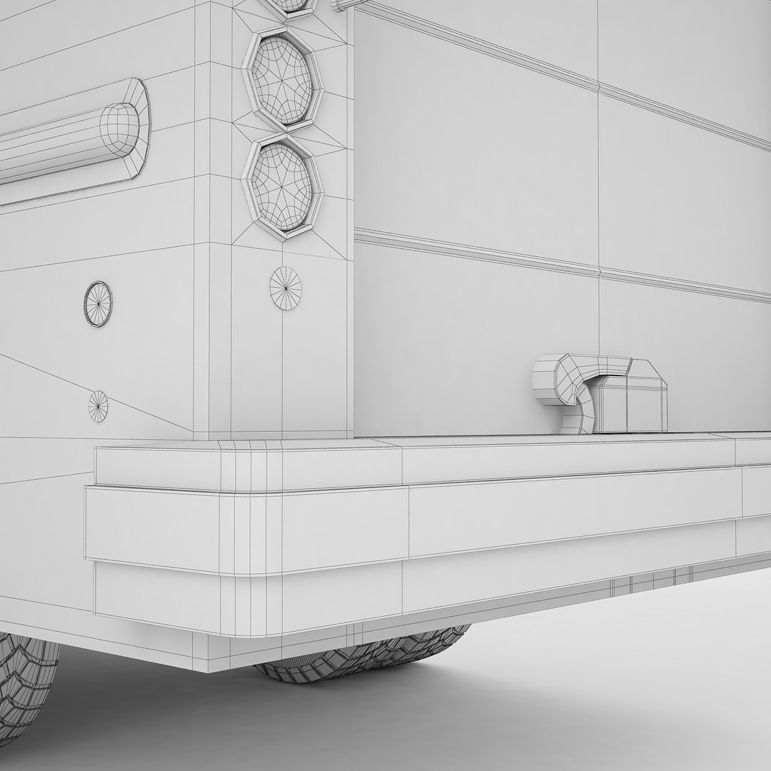 Mail truck 3D - TurboSquid 1154713