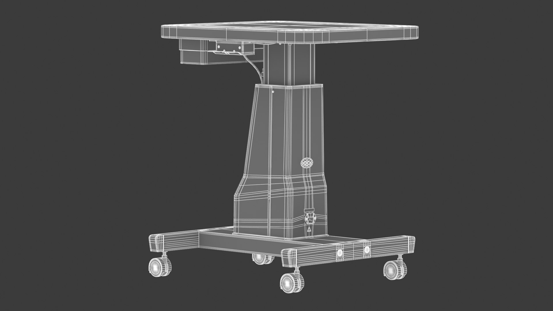 3D Medical Motorized Table - TurboSquid 2316317