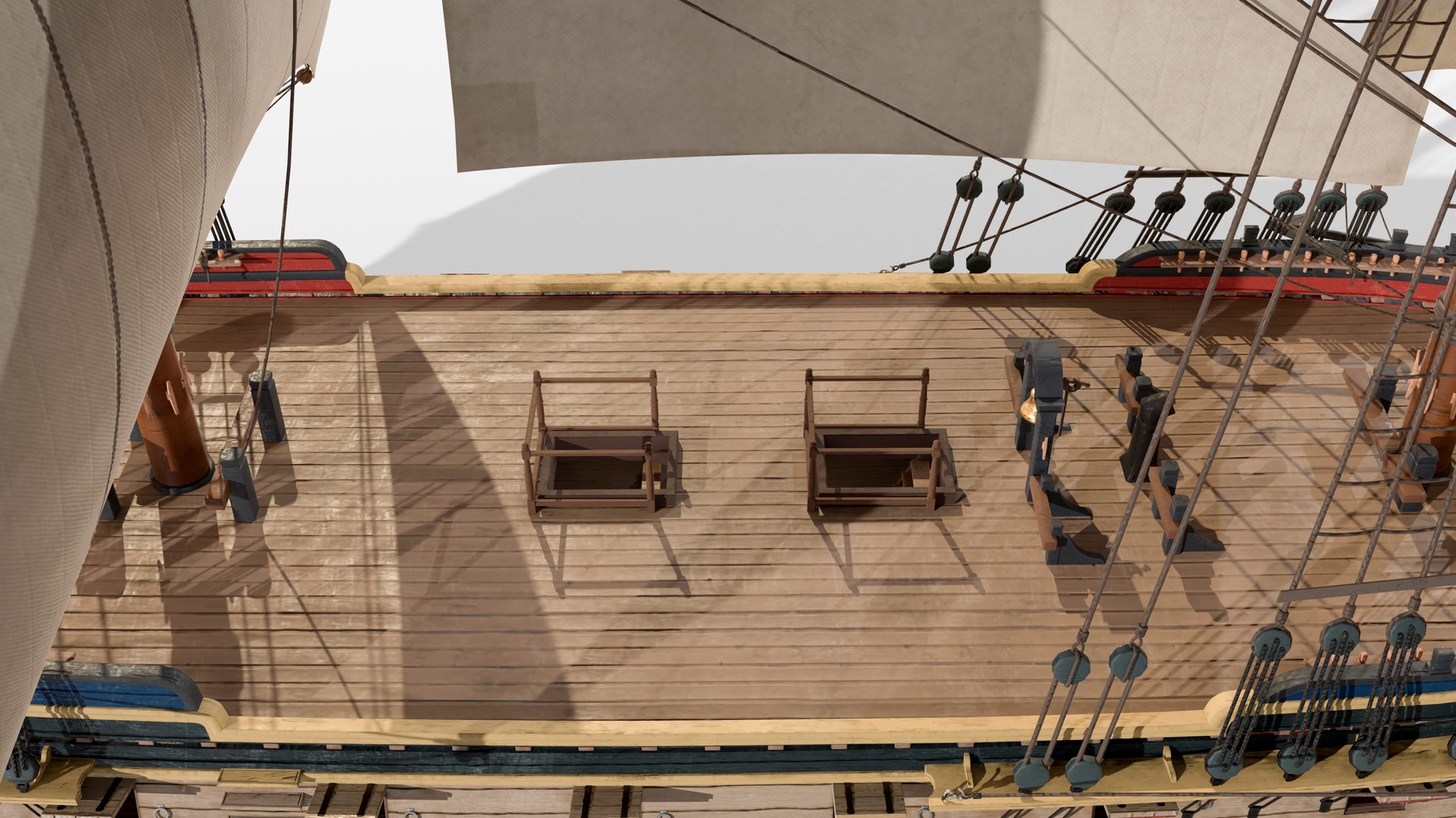 HMS Rose 3D model - TurboSquid 2097054