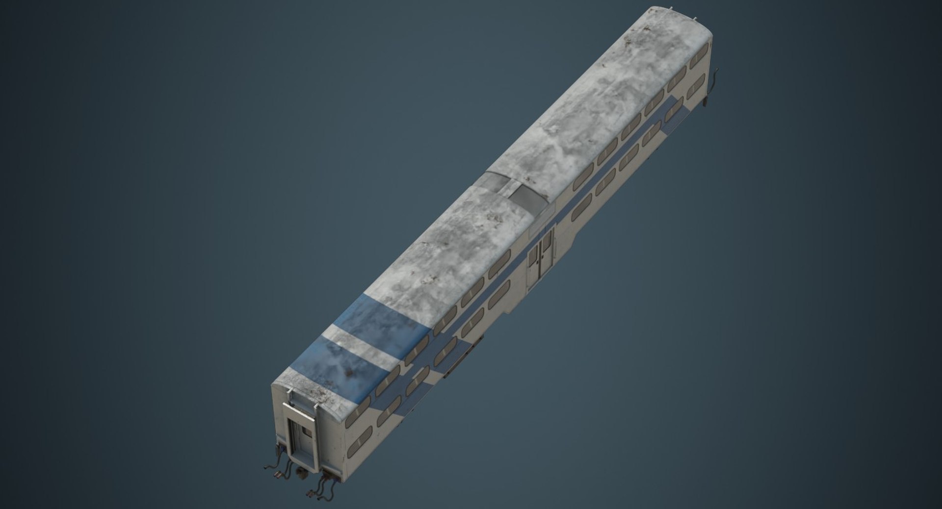 Railcar Rail Car 3D Model - TurboSquid 1622466