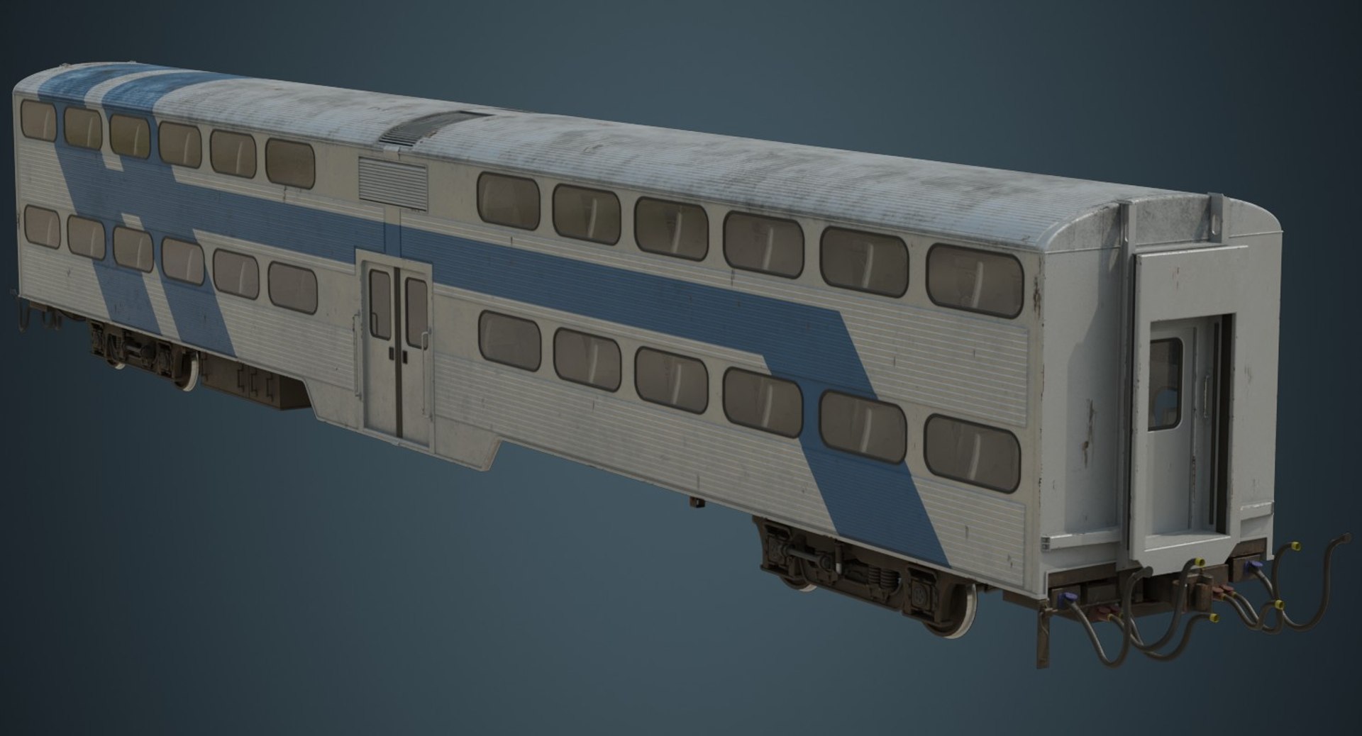 Railcar Rail Car 3D Model - TurboSquid 1622466
