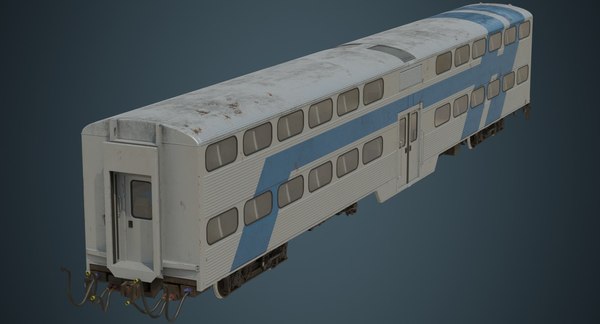 Railcar rail car 3D model - TurboSquid 1622466