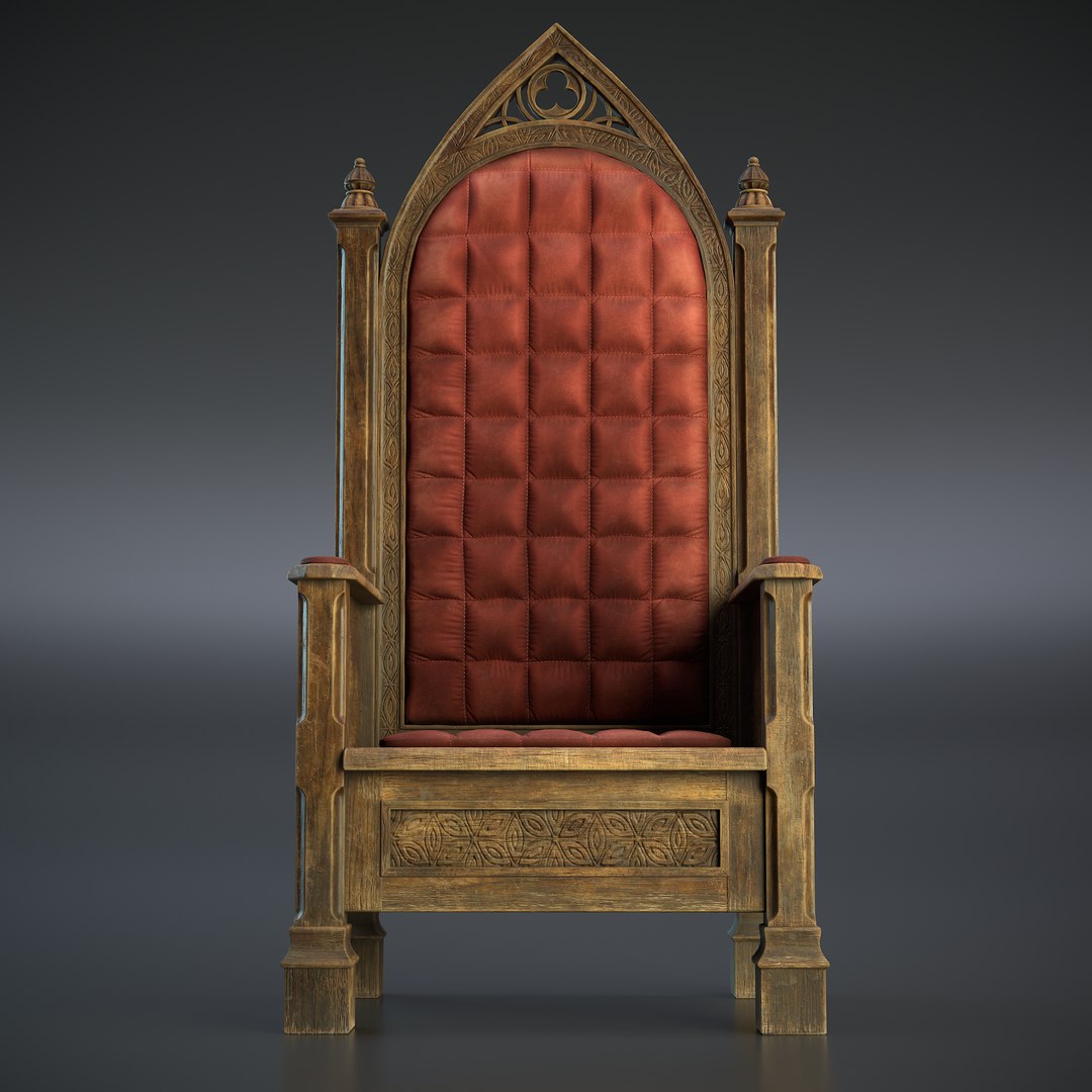 3D Medieval Throne PBR Game Ready - TurboSquid 2095786
