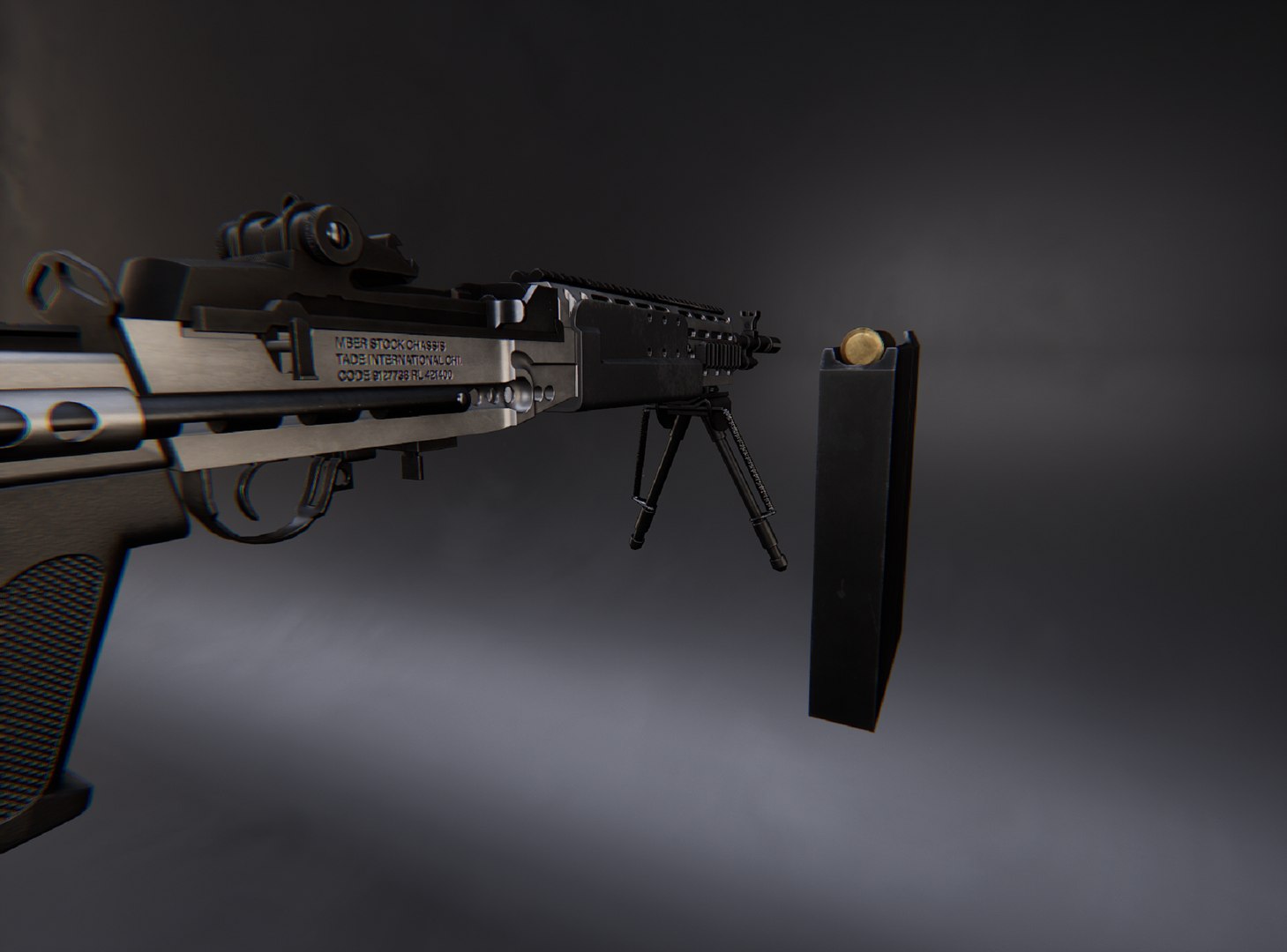 3D MK14 AAA Game Ready PBR Low-poly 3D Model Model - TurboSquid 2003978