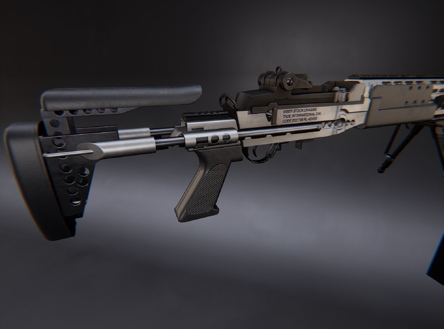 3D MK14 AAA Game Ready PBR Low-poly 3D Model Model - TurboSquid 2003978