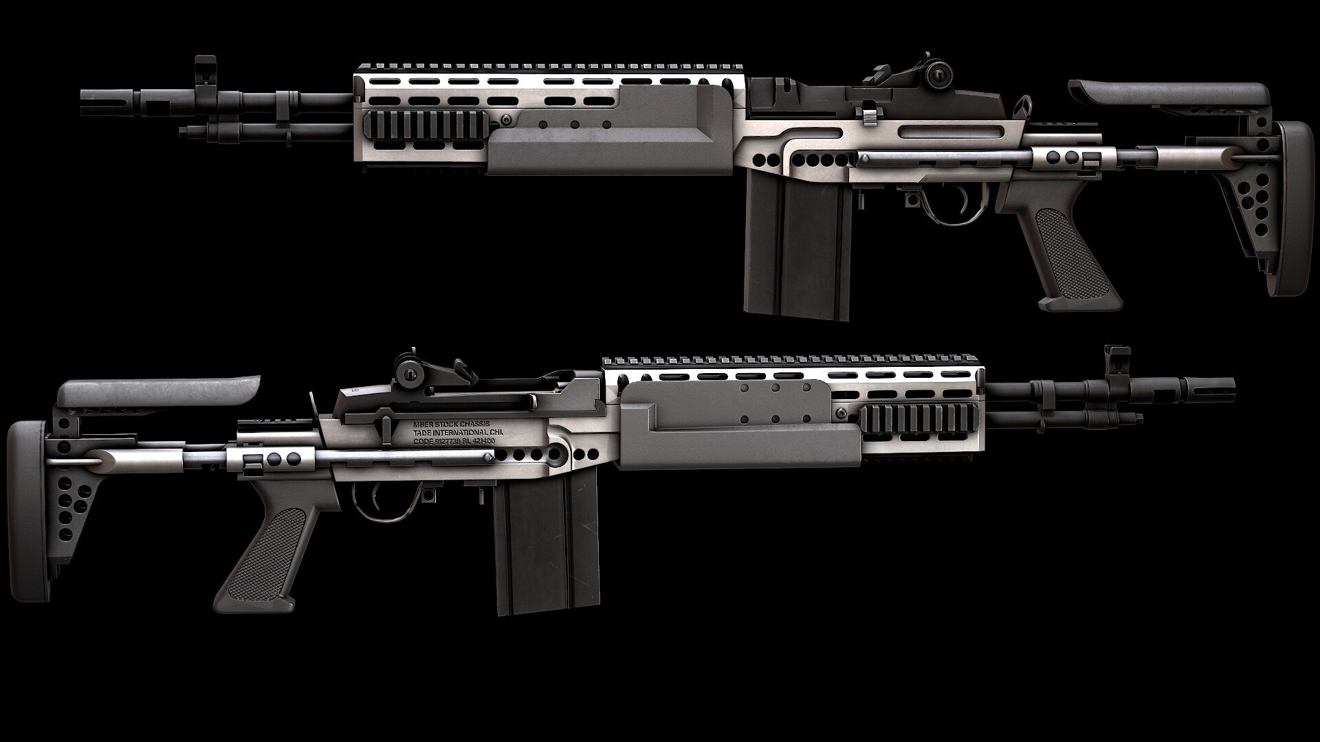 3D MK14 AAA Game Ready PBR Low-poly 3D Model Model - TurboSquid 2003978