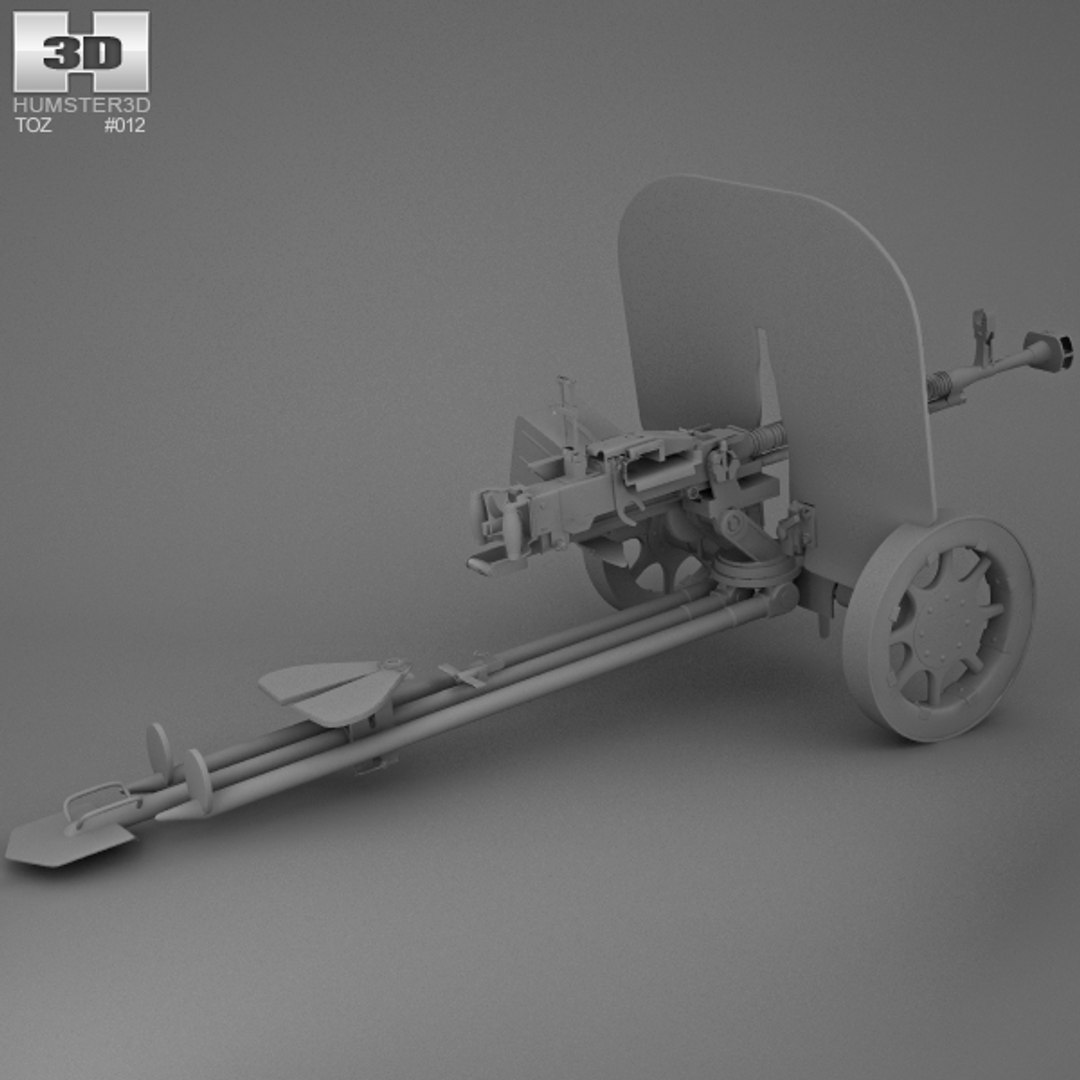 3D Dshk Dshkm Model - TurboSquid 1166523