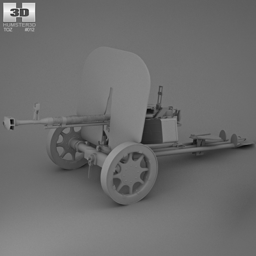 3D Dshk Dshkm Model - TurboSquid 1166523