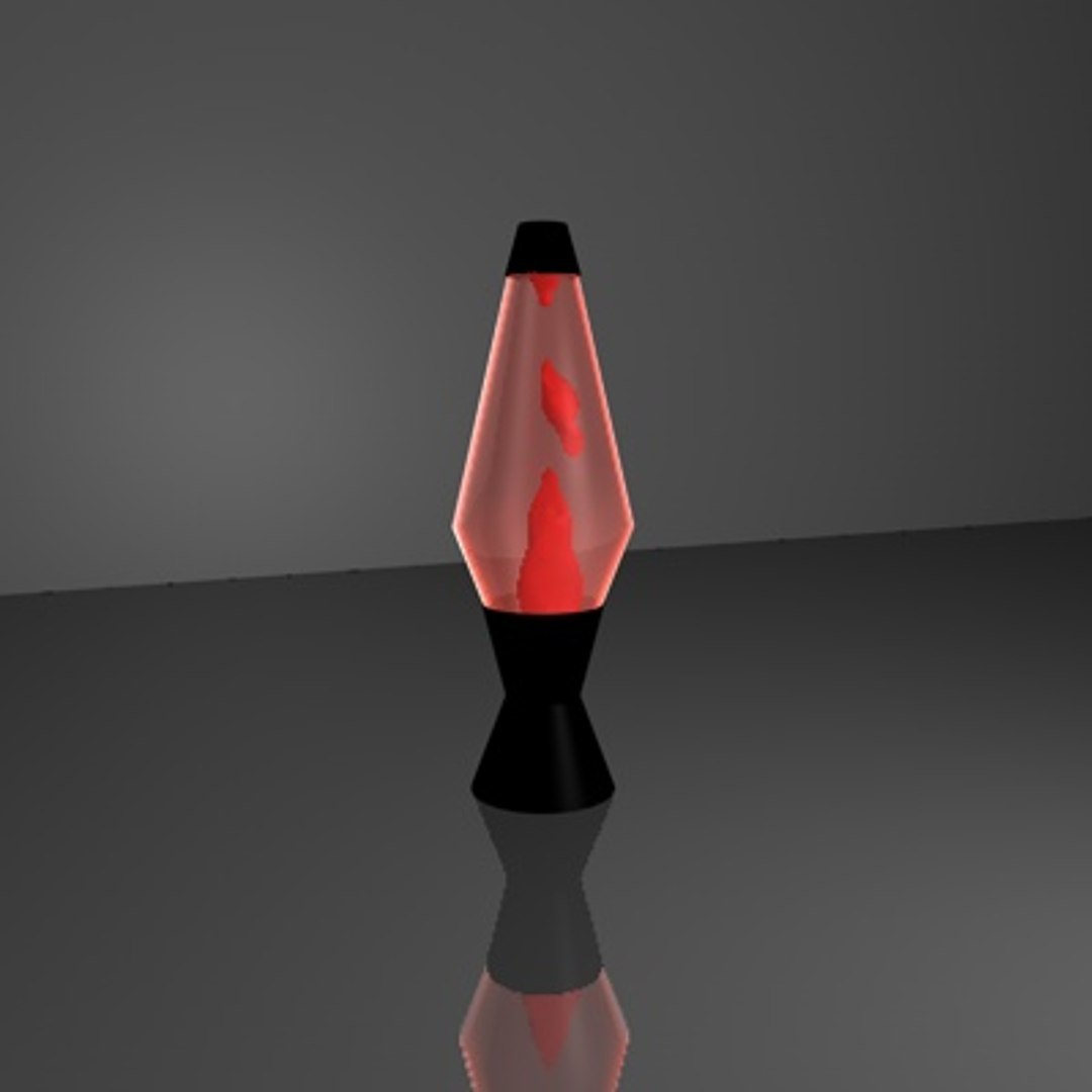 free lava lamp 3d model