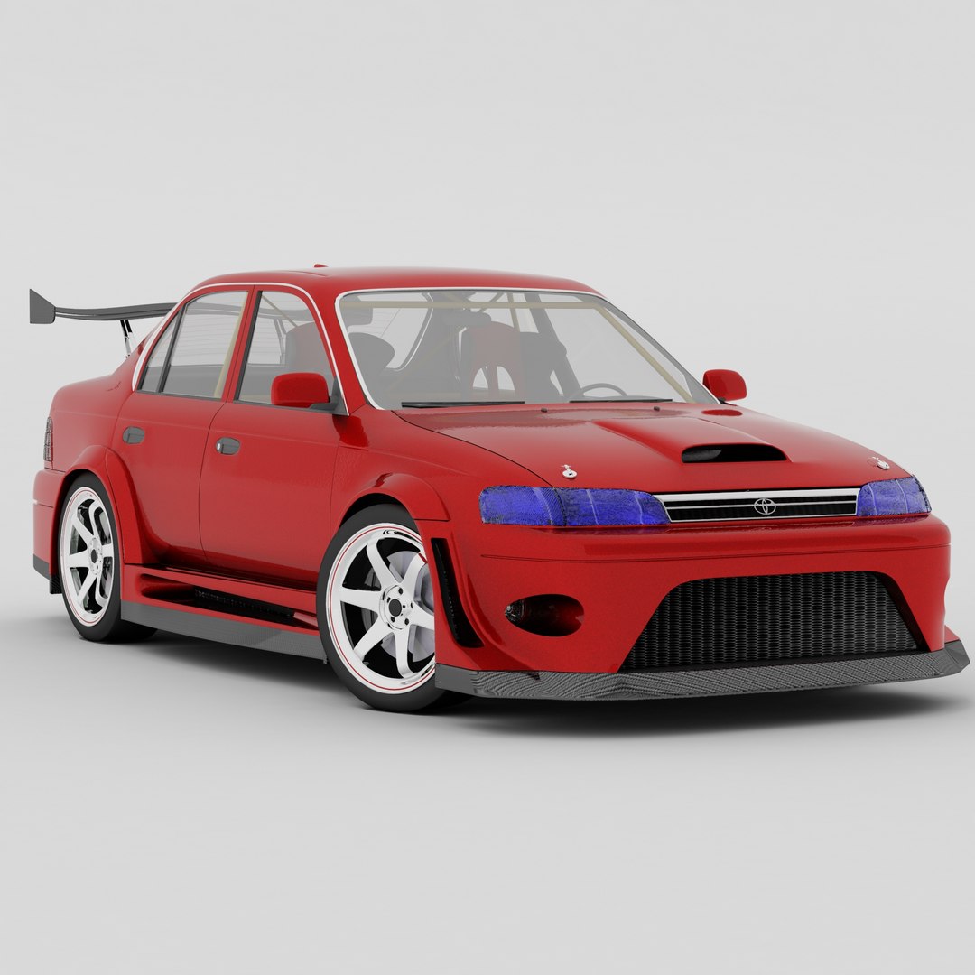 3d Toyota Corolla E100 Drift