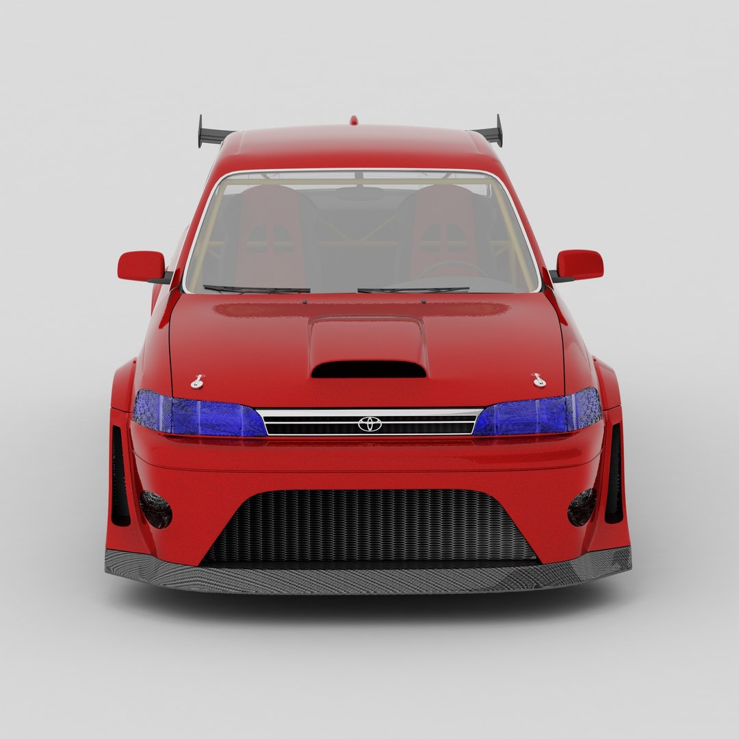 3d Toyota Corolla E100 Drift