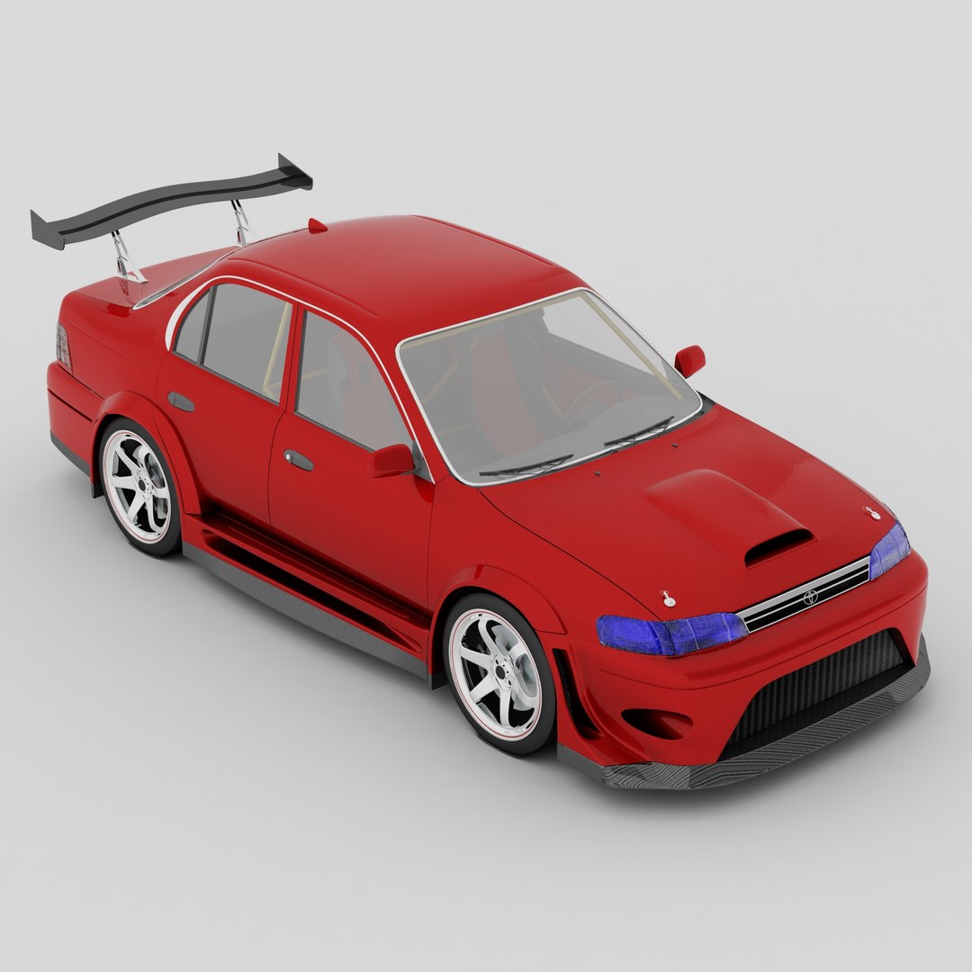 3d Toyota Corolla E100 Drift
