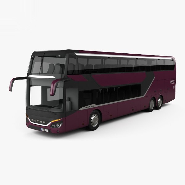 modelo 3d Setra S 531 DT Bus 2018 - TurboSquid 1441764
