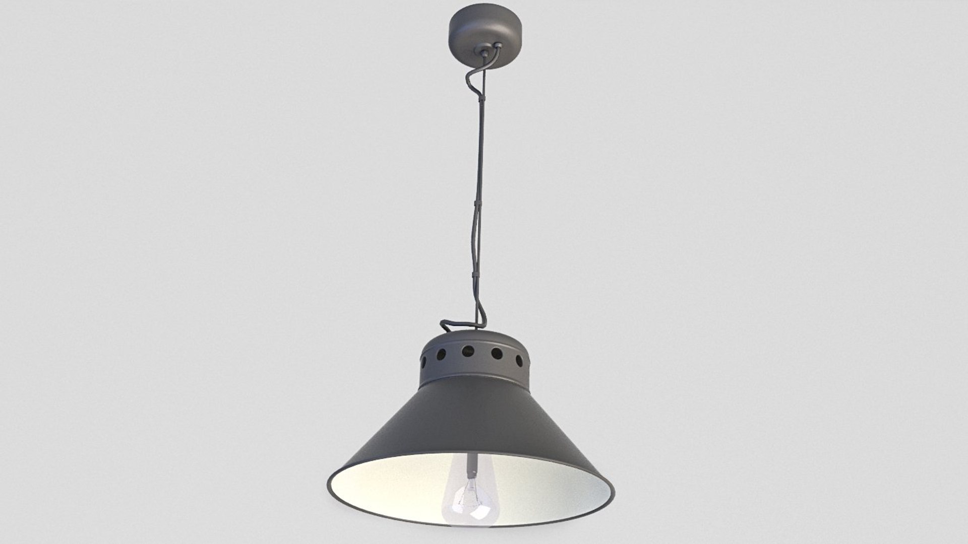 Loft Lamp 3D - TurboSquid 1526890