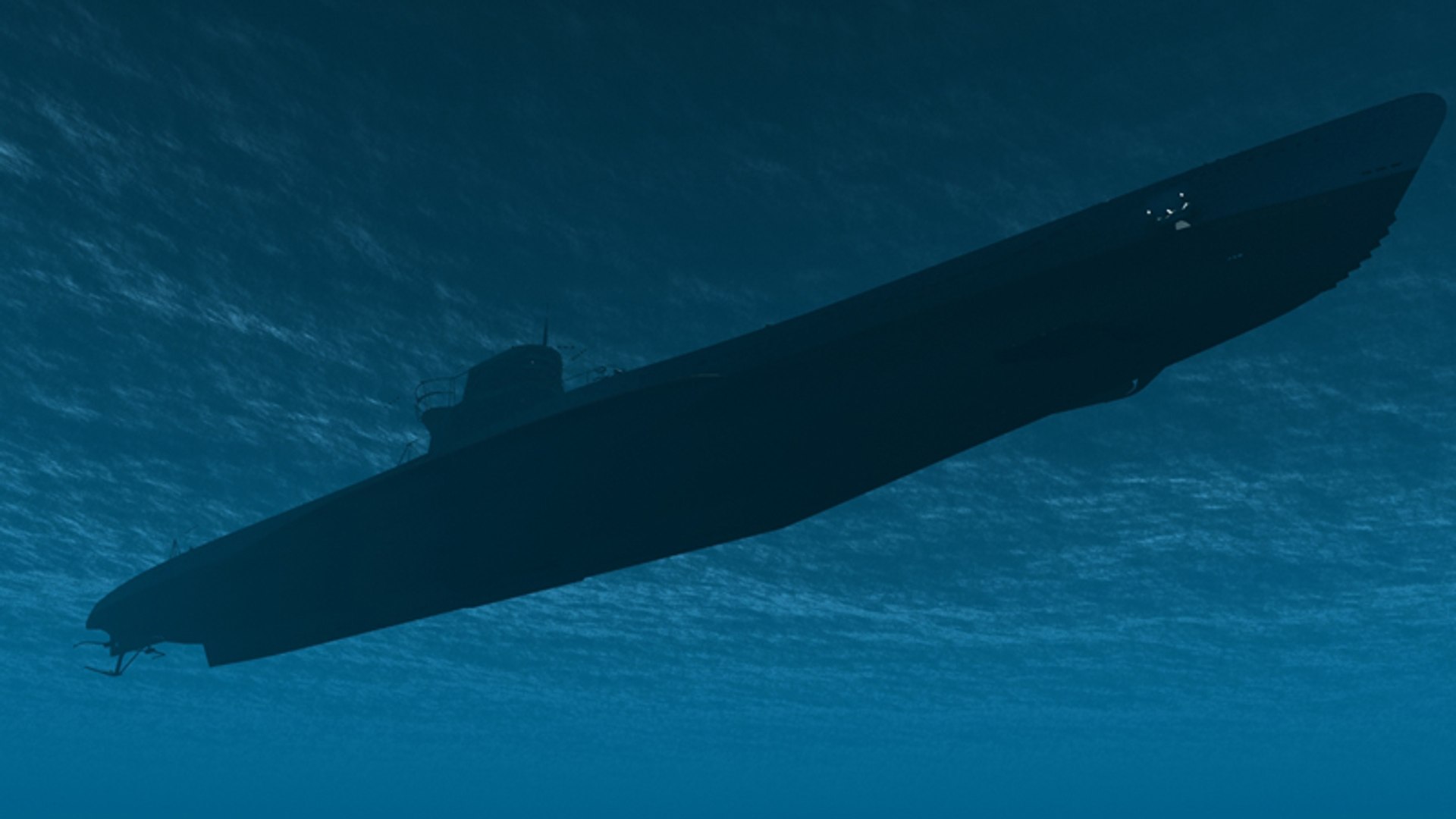 3d Max German Submarine U-201