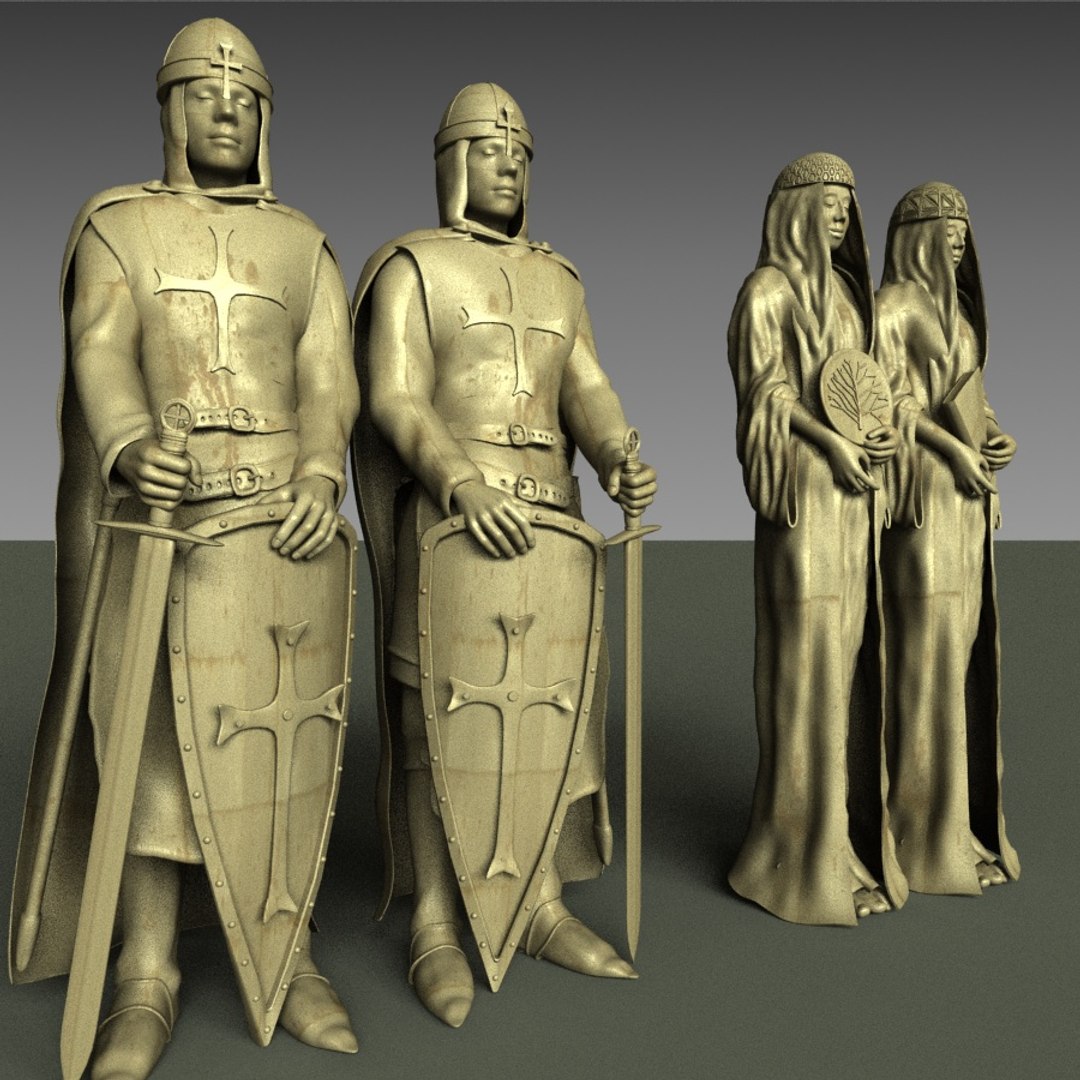 Temple Guardian 3d Model