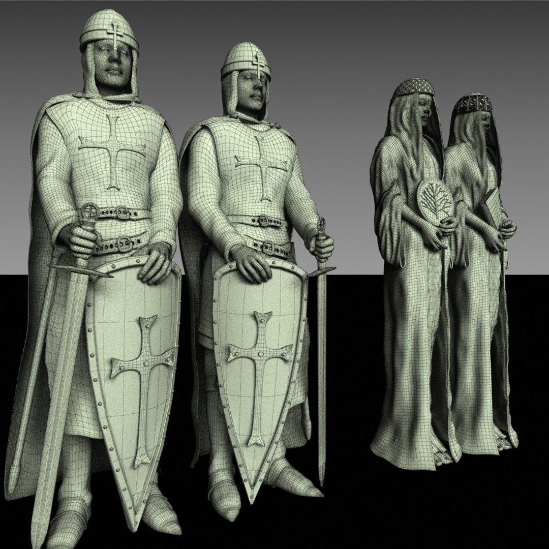 Temple Guardian 3d Model