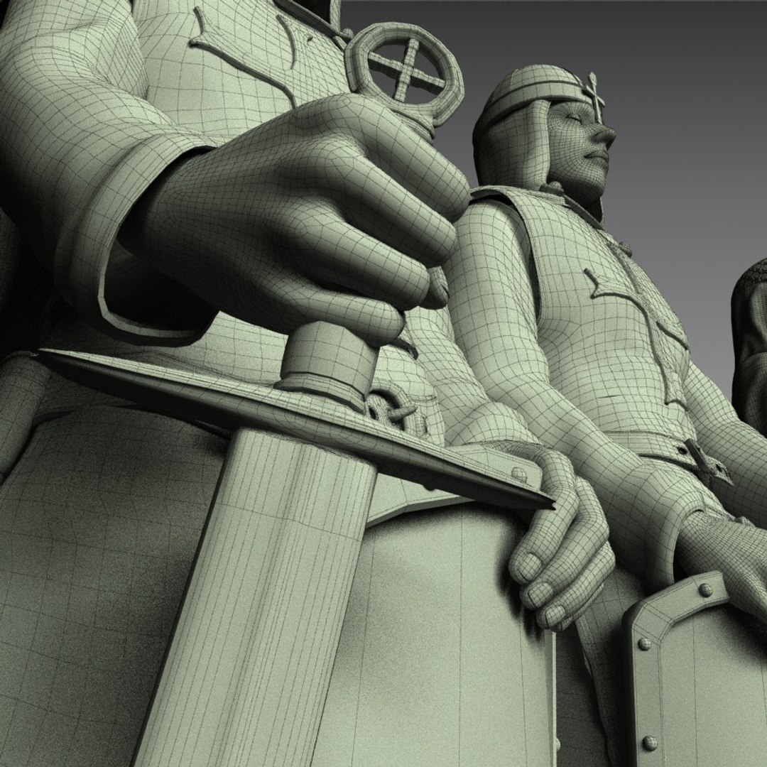 Temple Guardian 3d Model