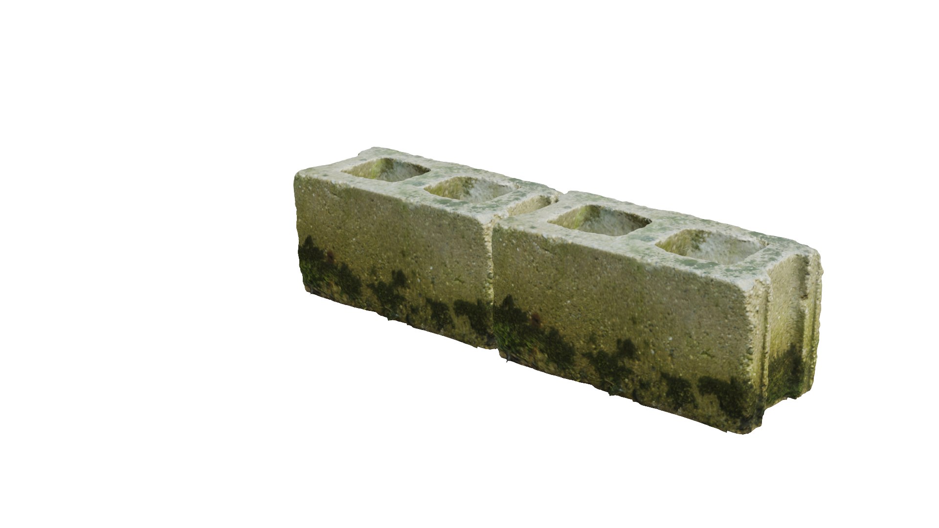 3D Concrete Block Model - TurboSquid 2023875