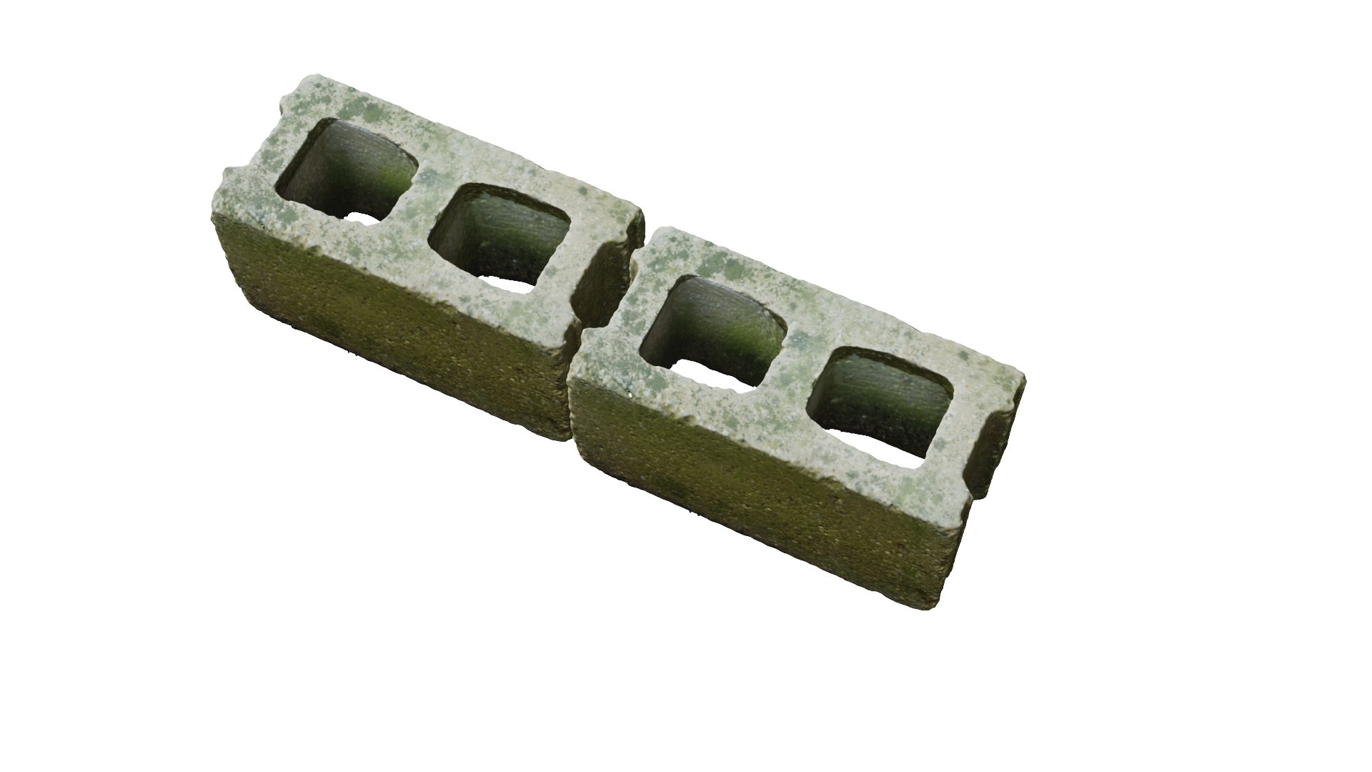 3D Concrete Block Model - TurboSquid 2023875
