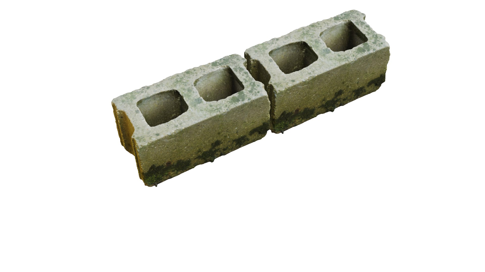 3D Concrete Block Model - TurboSquid 2023875