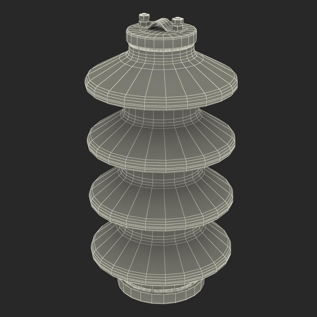 Ceramic Insulator 3d Model