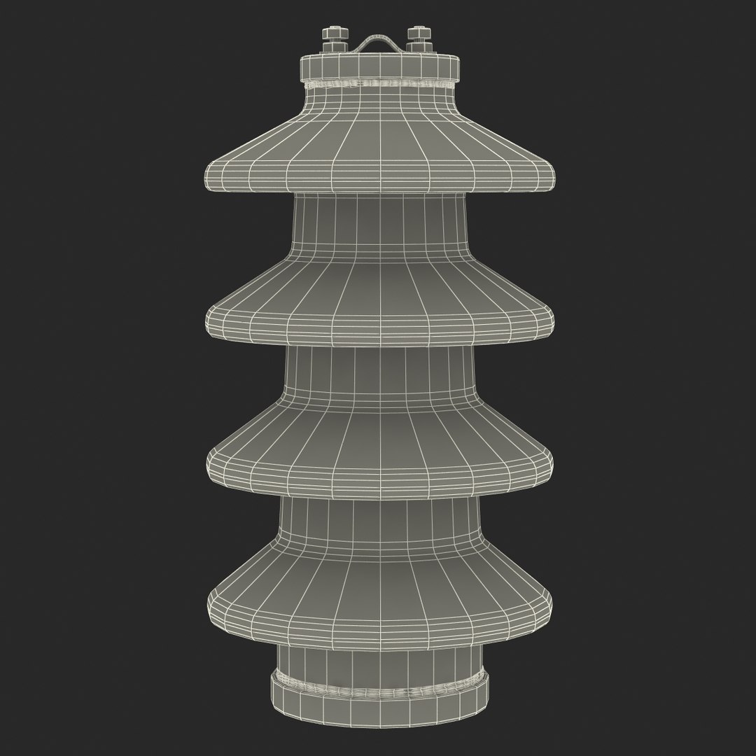 Ceramic Insulator 3d Model